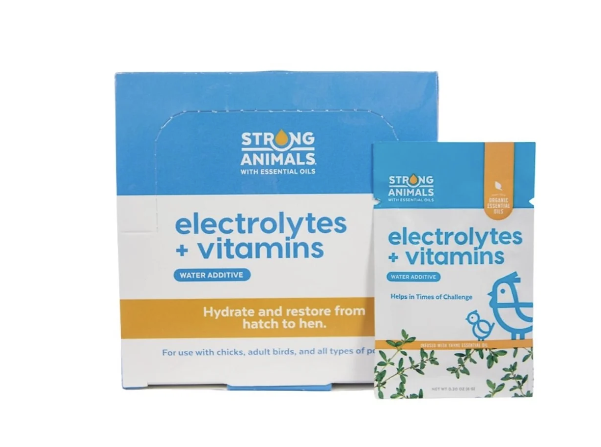 Chicken Electrolytes & Vitamins Water Additive - Three Bars