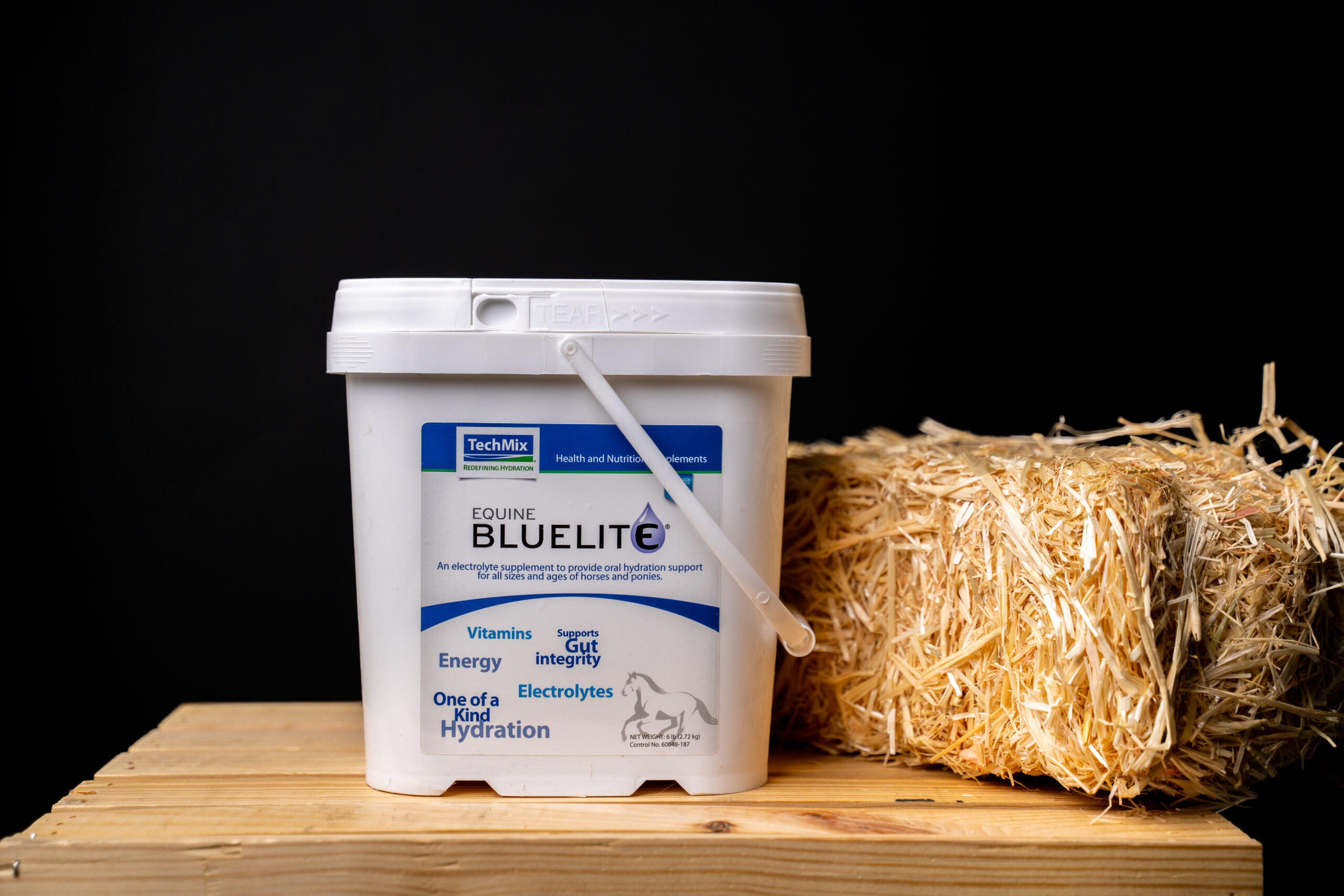 TechMix Equine BlueLite Powder - Three Bars
